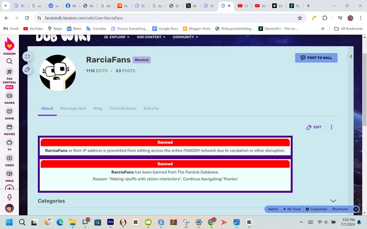 RARCIAFANS GOT BLOCKED! | Fandom