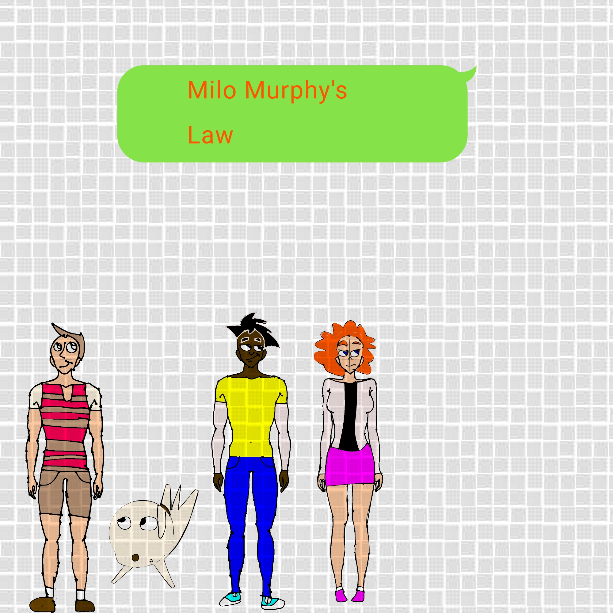Milo Murphy's Law on IbisPaint | Fandom