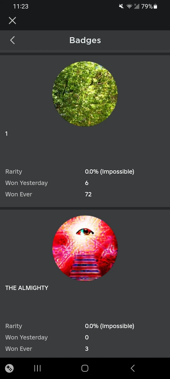 Wow...new badges... | Fandom