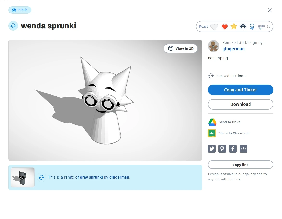 i used to make 3D sprunki models around a year ago but i lost the ...