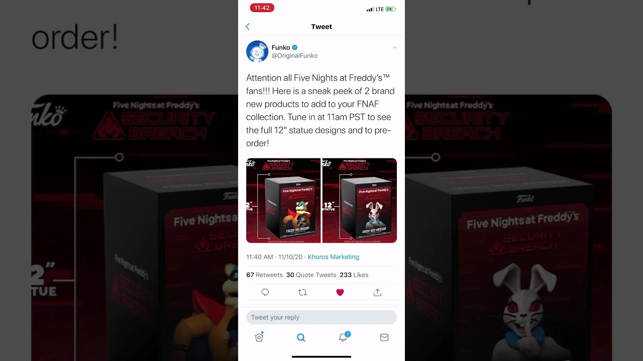 Hey guys, take a look at the new Security Breach merch coming :) | Fandom