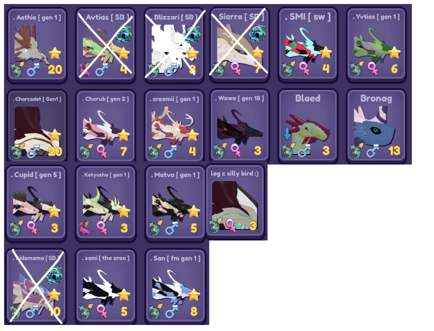 entertaining offers on FULL inventory (dragons, accessories n pots ...