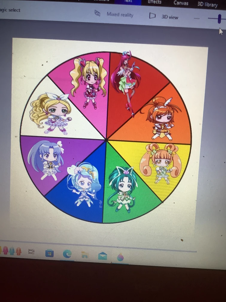 Kenz’s Precure color wheel pt 8 (finale) | Fandom