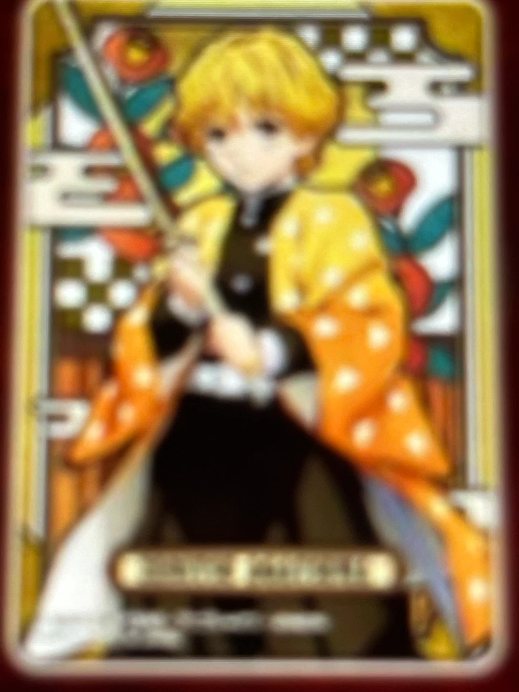 Zenitsu card | Fandom