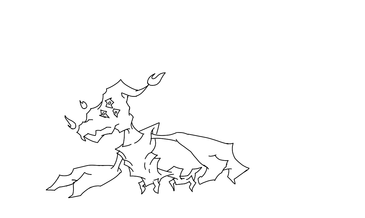 pinwheel creature concept, lineart | Fandom