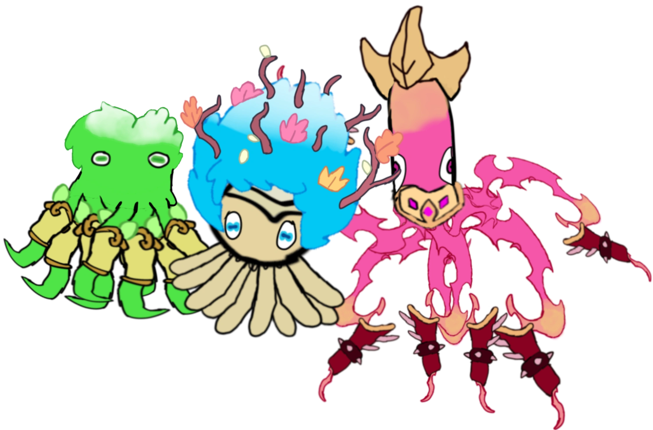 The Calamari Trio | Fandom