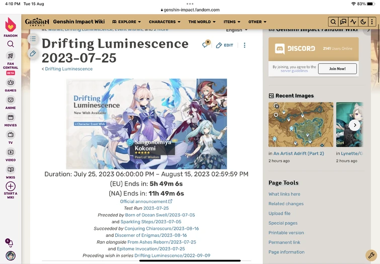 Discuss Everything About Genshin Impact Wiki | Fandom