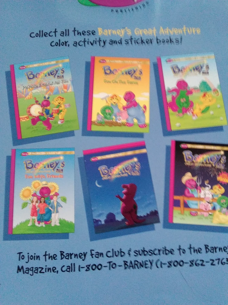 Check out this amazing Barney activity pad cover 💜 | Fandom
