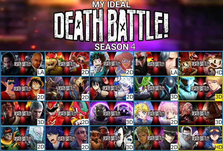 Fan Made DEATH BATTLE! Season 4 | Fandom
