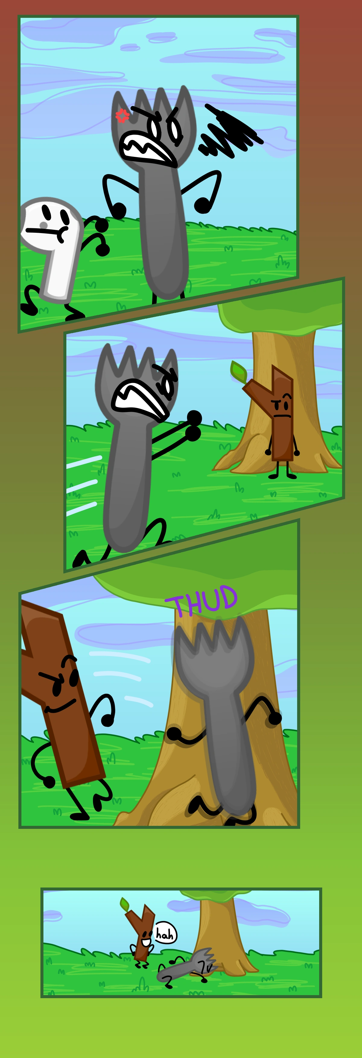 Sneak peek of an object show/comic I'm making! | Fandom