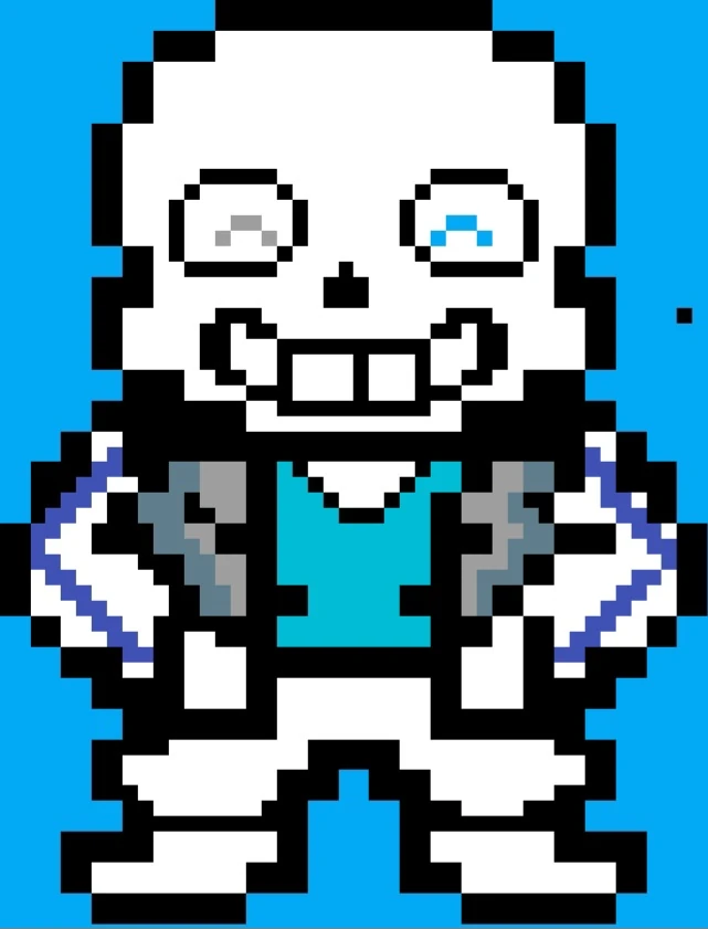 Bondtale Sans (pixel art) | Fandom