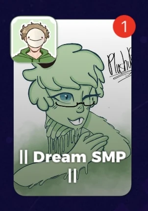 Got on the cover of the dsmp amino community | Fandom