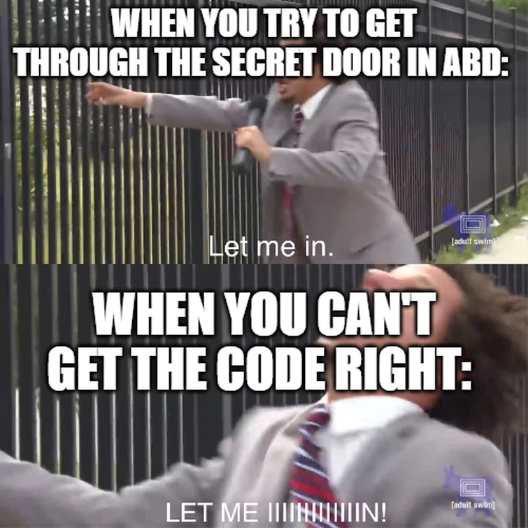 secret door memes | Fandom