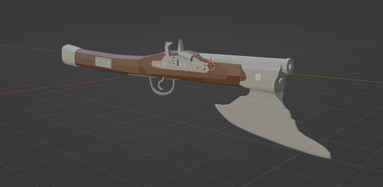 cool axe gun model i made a while back | Fandom
