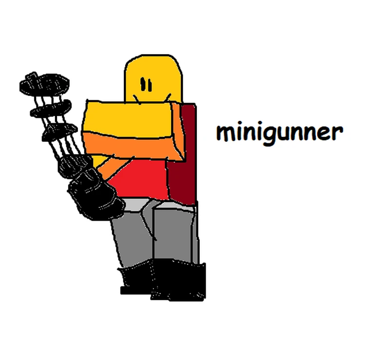 Minigunner but Made in MS Paint | Fandom