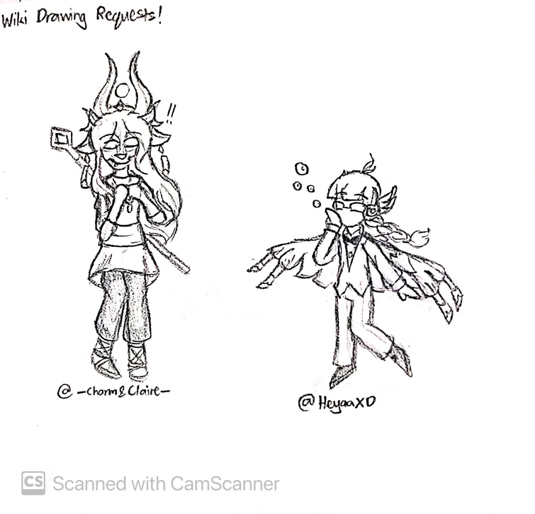 Finished drawing requests! | Fandom