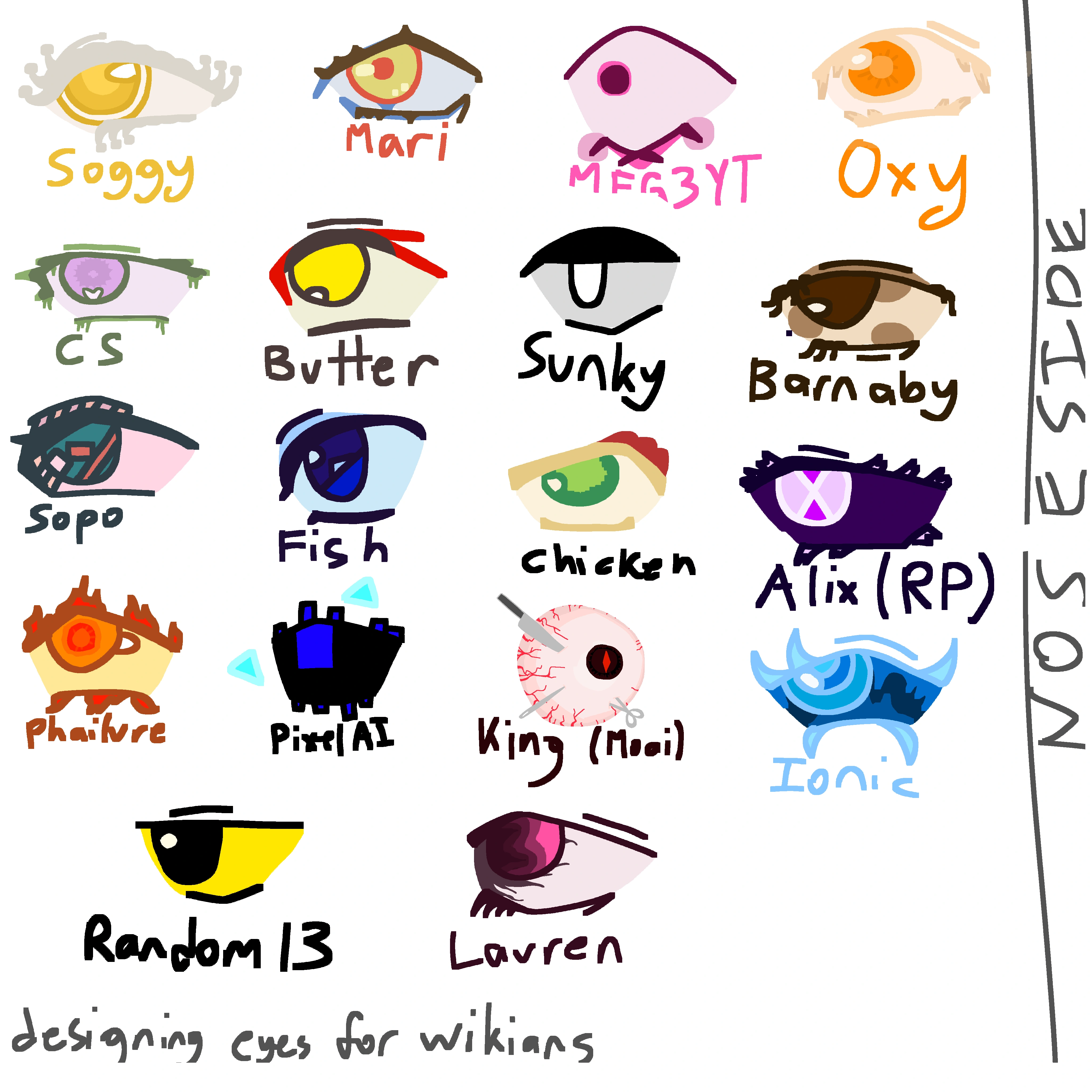 so i finished the eye thing | Fandom