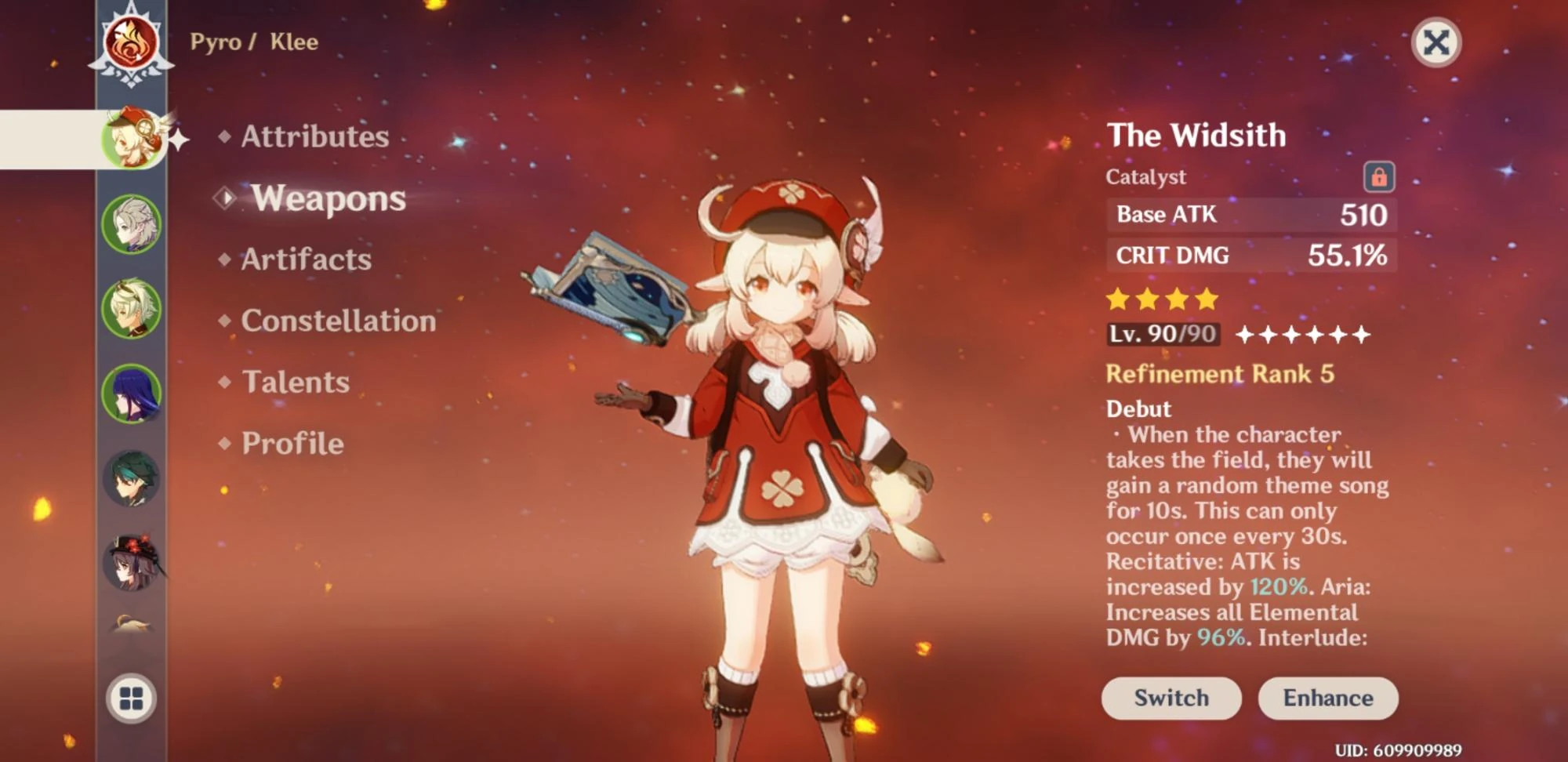 Lvl 90 r5 widsith :D | Fandom