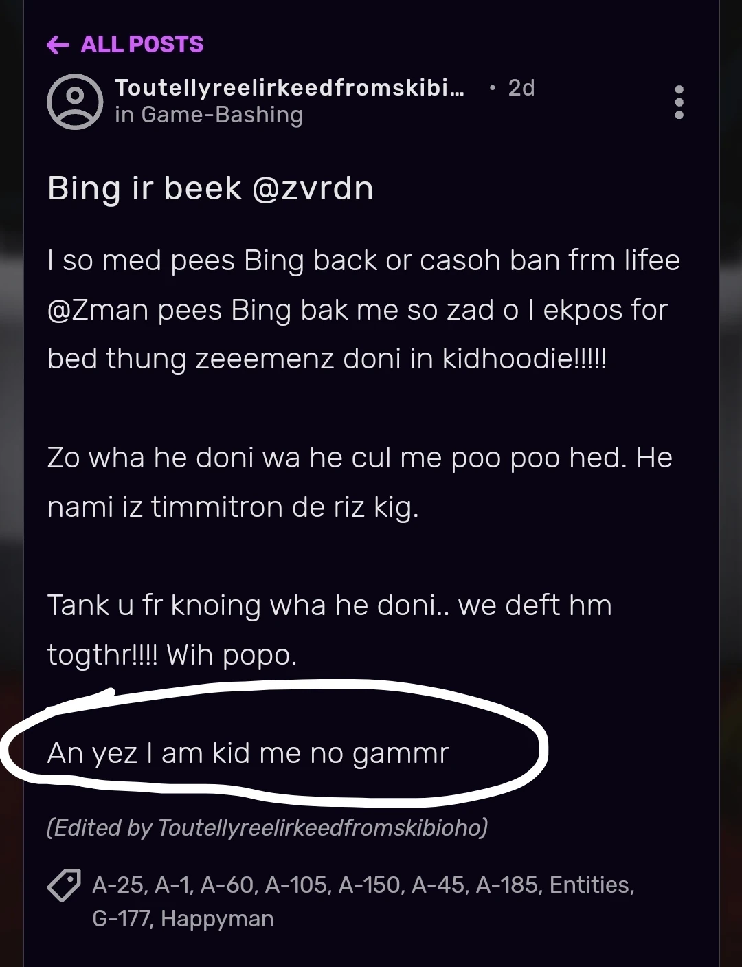 Ohh moderators | Fandom