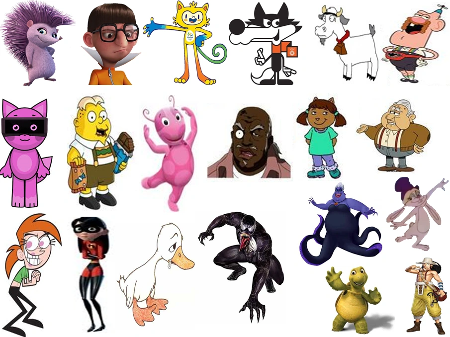 Click the 'U' and 'V' Characters Quiz - By GloboVideoFan