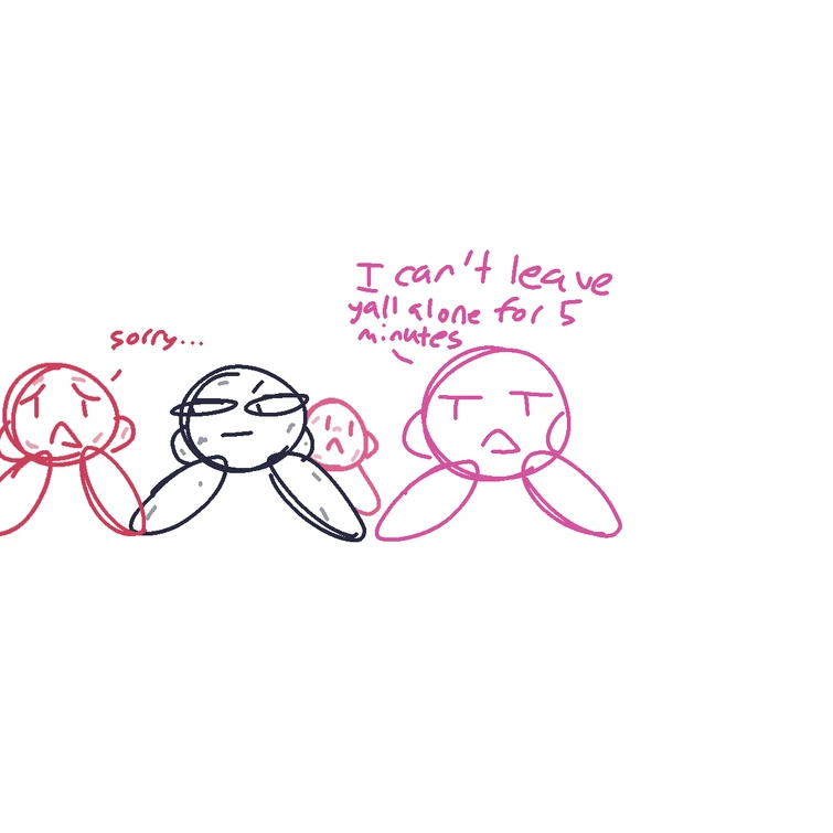 Several kirbs hanging out part 7 | Fandom