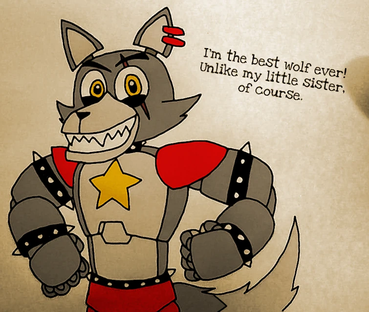 Introducing my brand new OC: Rockwell "Rocky" Wolf! 💪🐺 (aka Roxanne's ...