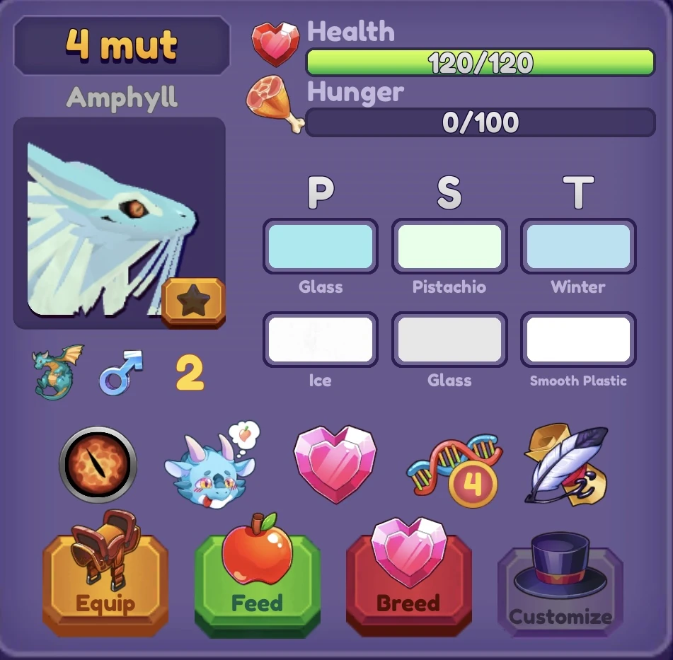 selling 4 mut amphyll | Fandom