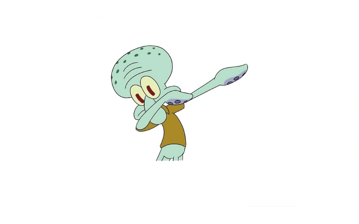 Squidward Dab 2d Version | Fandom