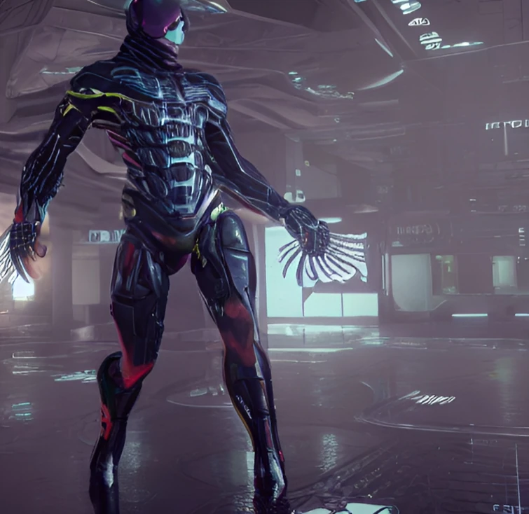 AI drew "Helix Man Superhero" | Fandom
