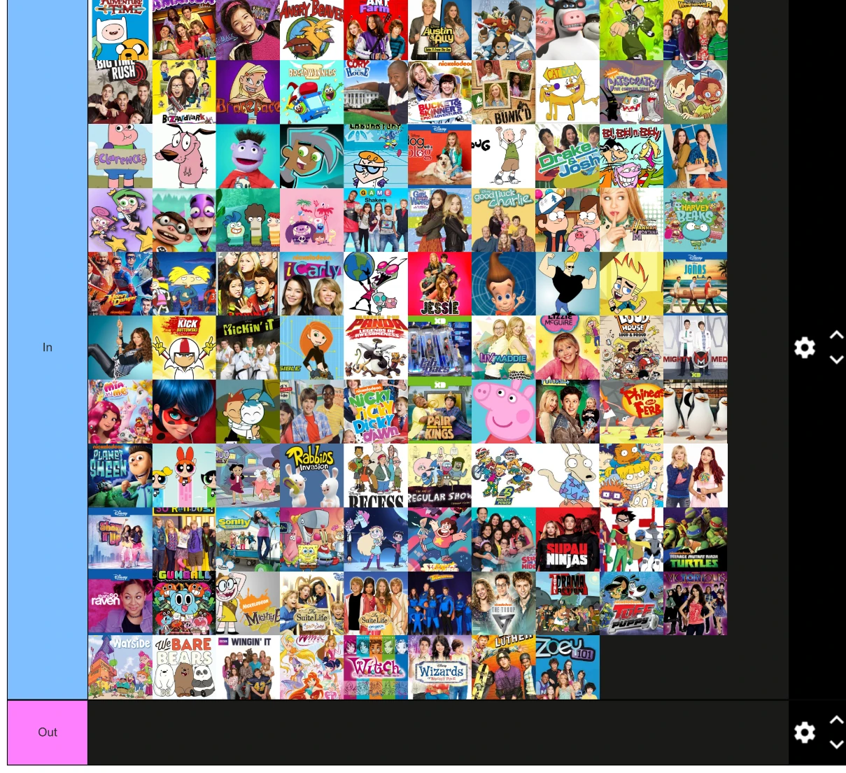 Childhood show voting game | Fandom