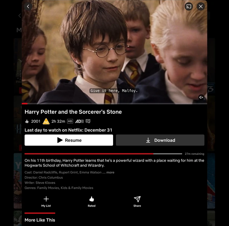The Harry Potter and Fantastic Beasts movies will be gone from Netflix ...