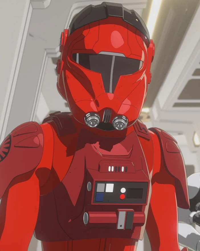 The red armored guy in resistance would he be one of those sith ...