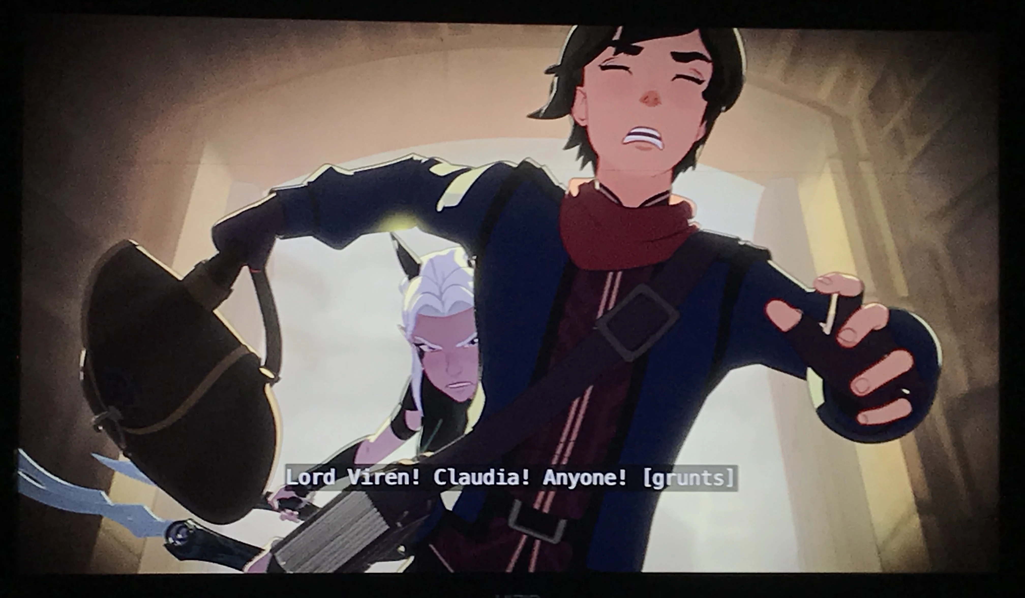 How did I miss this? Rayla actually attacked him during the chase (over ...