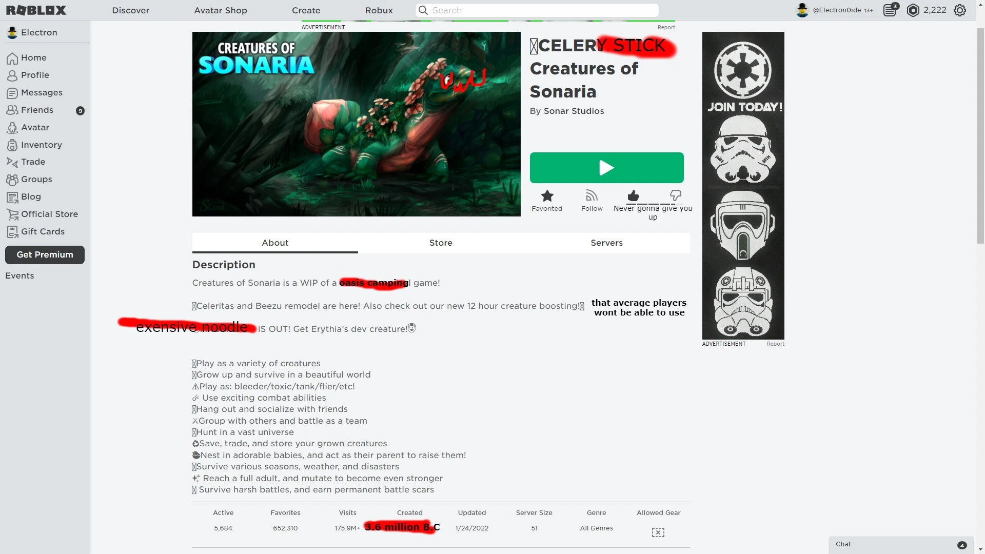 the cos game description, but everything is the actual truth | Fandom