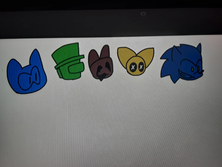 Fnf styled icons for almost all of ISAT's exes | Fandom