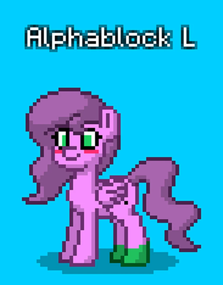 Alphablocks in Pony Town (Part 2) | Fandom