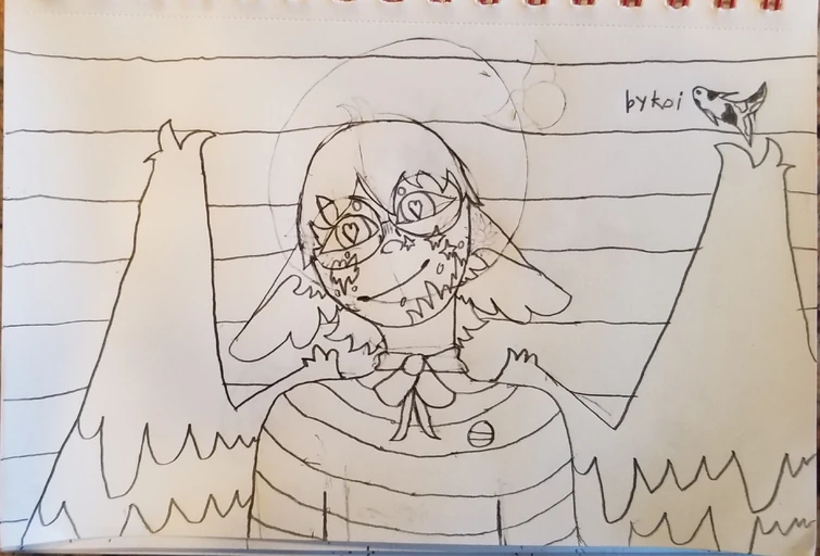 Done with the sketch of my human sona | Fandom