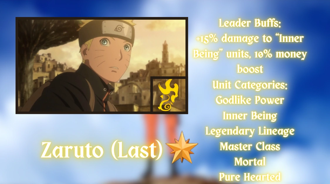 Stardust Naruto 6 Star Unit Concept | Fandom