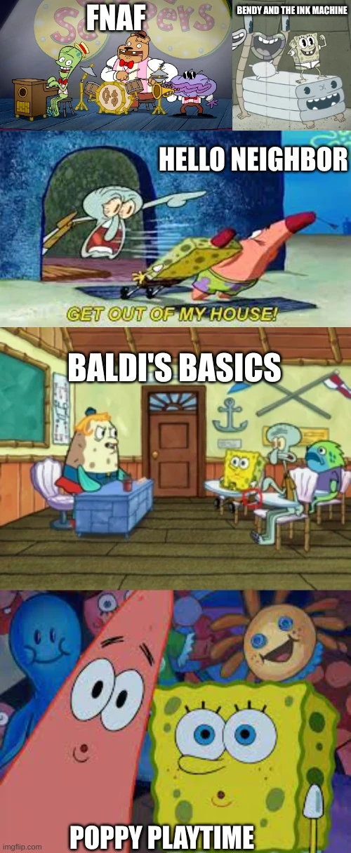 Horror Games portrayed by spongebob | Fandom