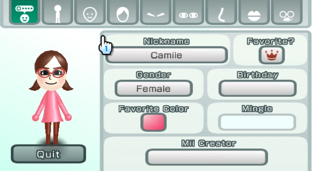 This is my first Custom mii from the wii | Fandom