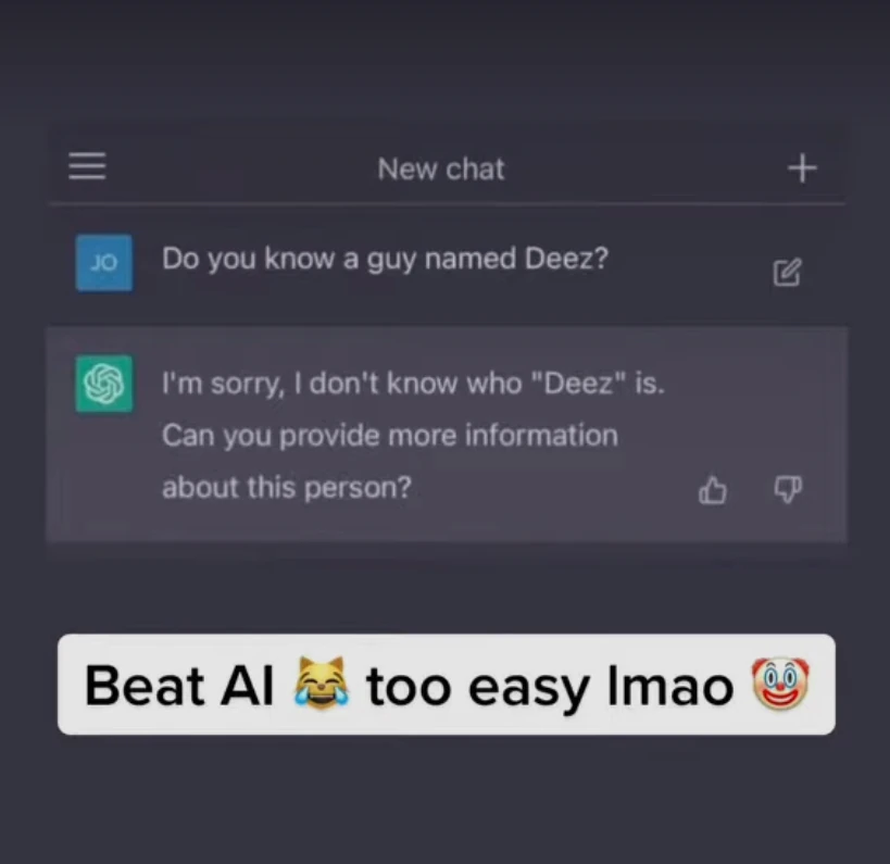 "i beat AI" | Fandom