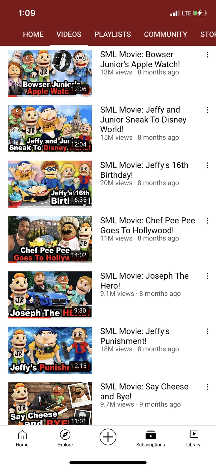 Wave 3 of The New SML Puppet Thumbnails Has Arrived on SBL | Fandom