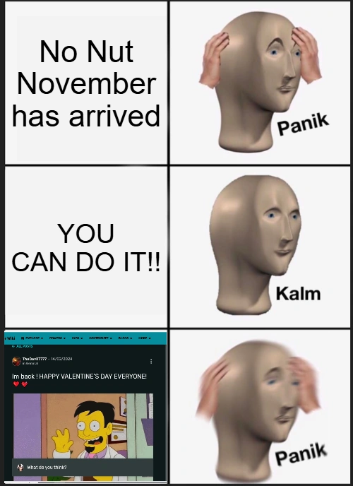 Panik in NNN. Meme I Made | Fandom