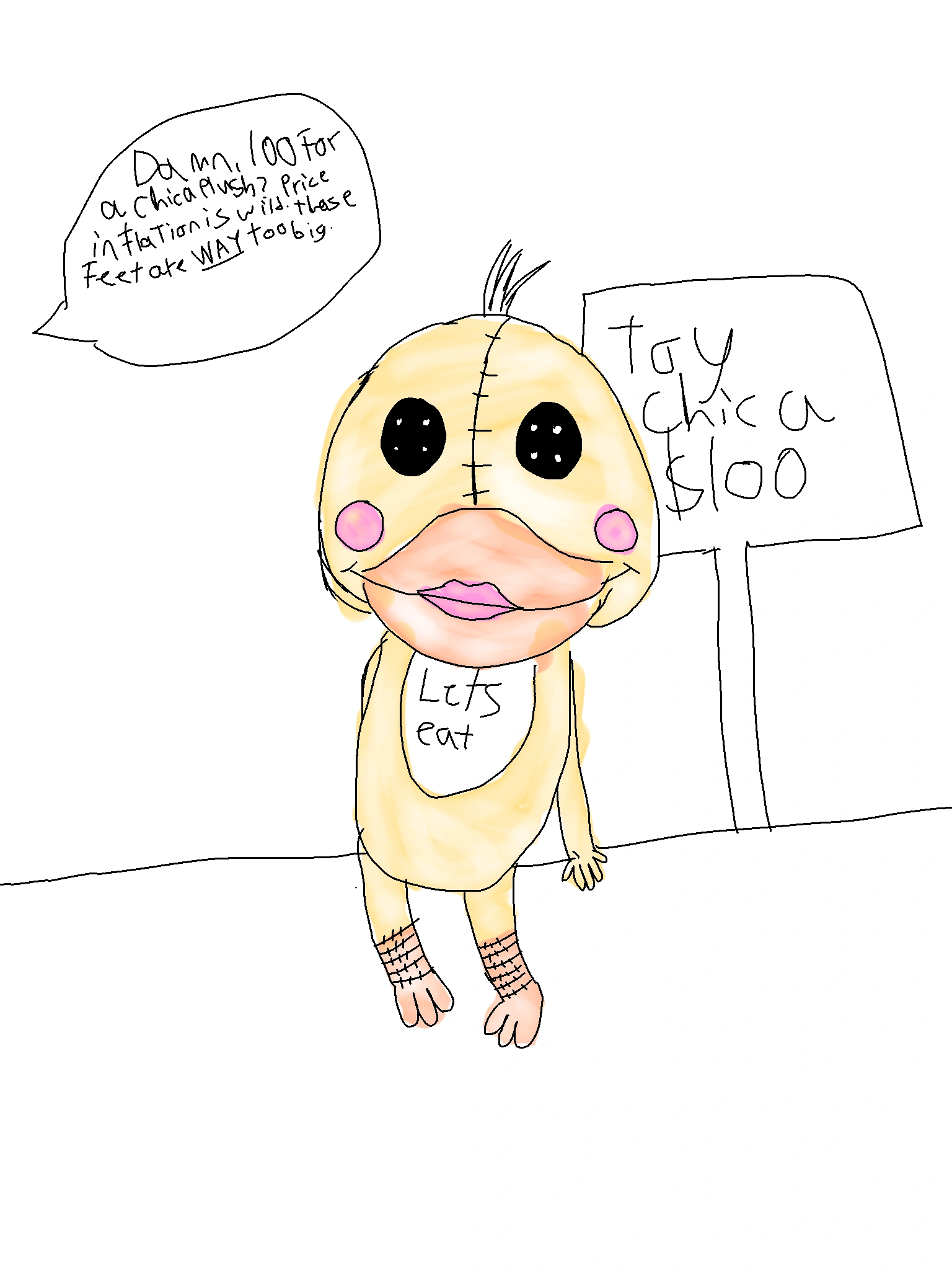 Toy Chica inflation (JOKE!!) | Fandom