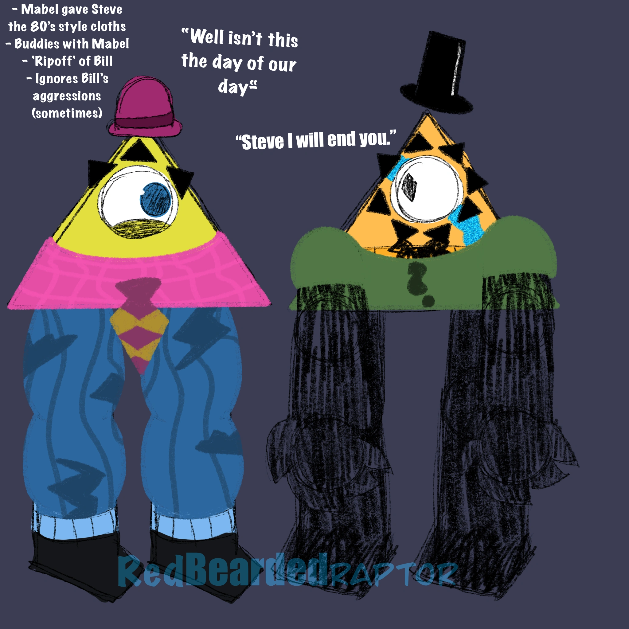 If Pyramid Steve was in the "Handyman Bill Au" and two other sketches ...