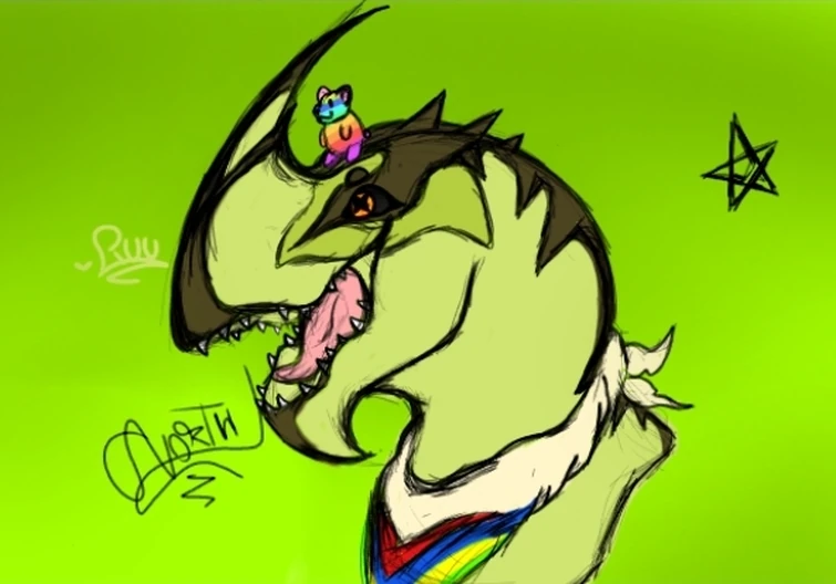 Drawing some dragons ;'3 | Fandom