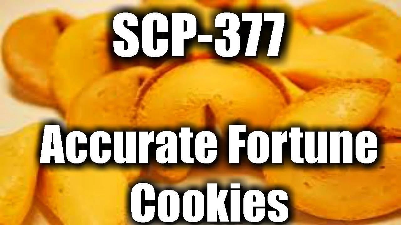 what would you do with: scp-377 “accurate fortune cookies” | Fandom