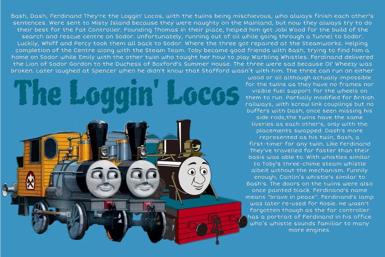 The Logging Locos, guys! | Fandom