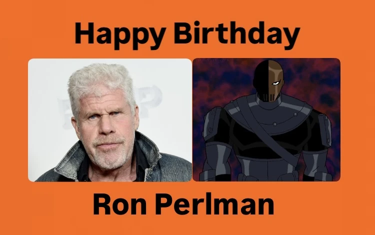 🎂 Happy 75th Birthday to Ron Perlman, voice of Slade from Teen Titans 🎂 ...