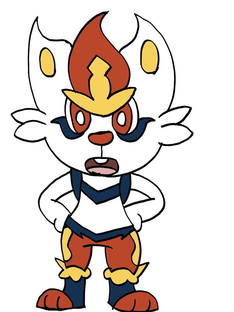 My drawing of Cinderace | Fandom